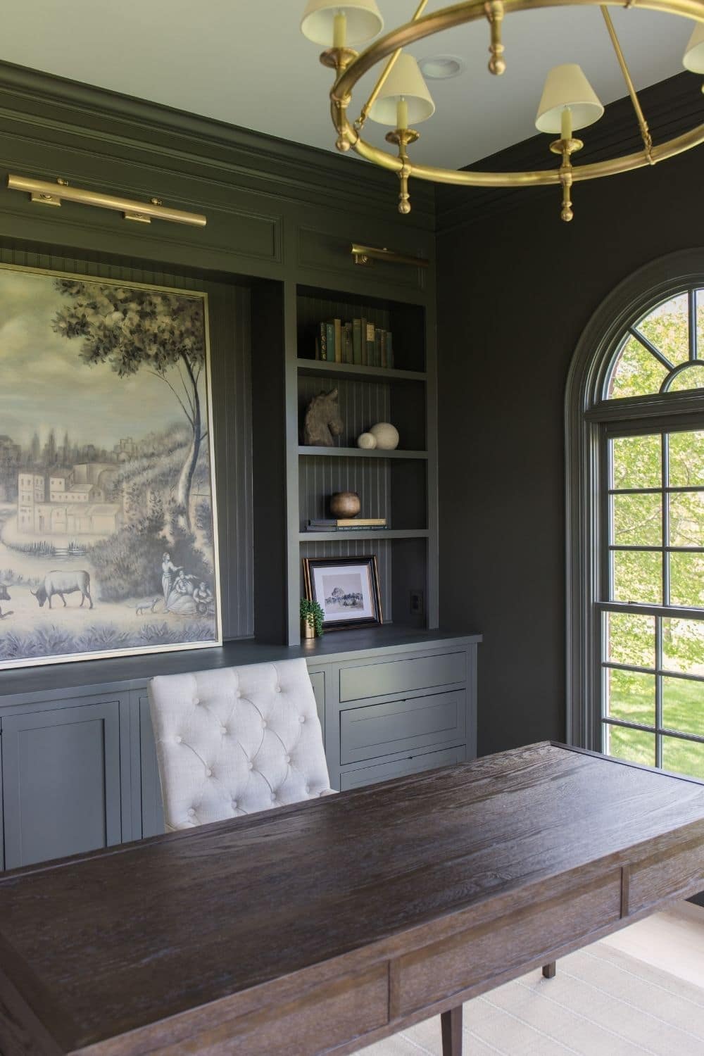 Home Office Renovation Reveal - Arched Manor