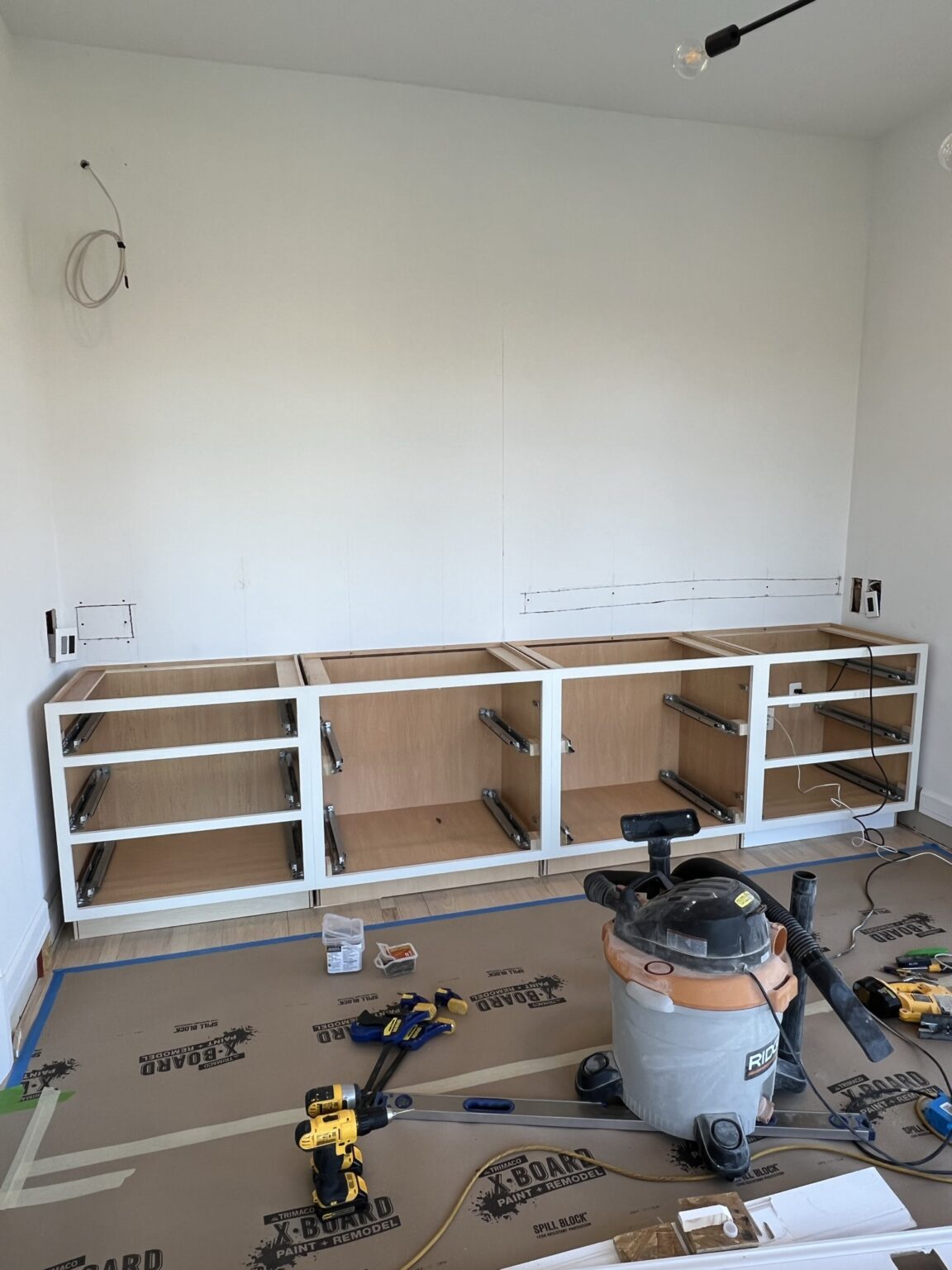 Built-in Shelves DIY - How We Built Them - Arched Manor