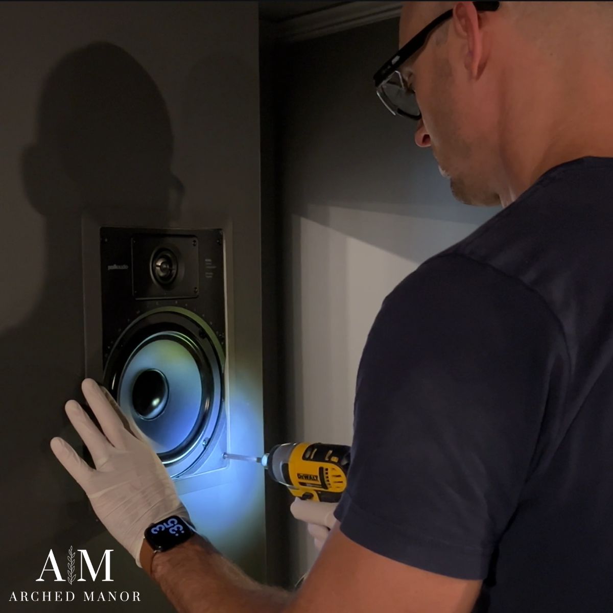 DIY Home Movie Theater Room Reveal - Building on a Budget - Arched Manor