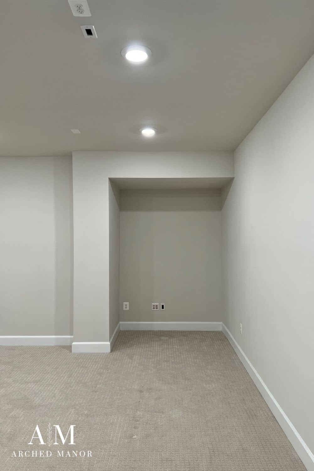 DIY Home Movie Theater Room Reveal - Building on a Budget - Arched Manor