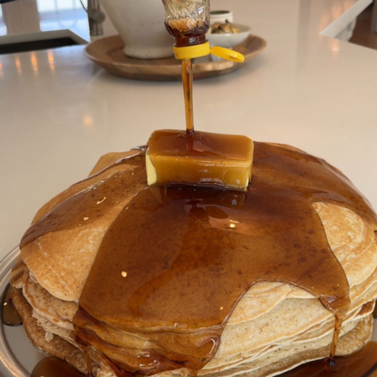 Uncle Buck Pancakes - How to Make a Giant Pancake - Arched Manor